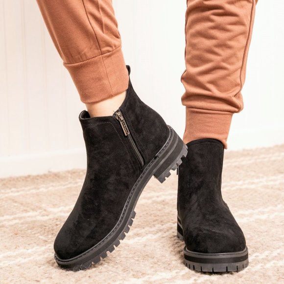 Weeboo | Shoes | Weeboo Faux Suede Elastic Sided Chelsea Boots | Poshmark